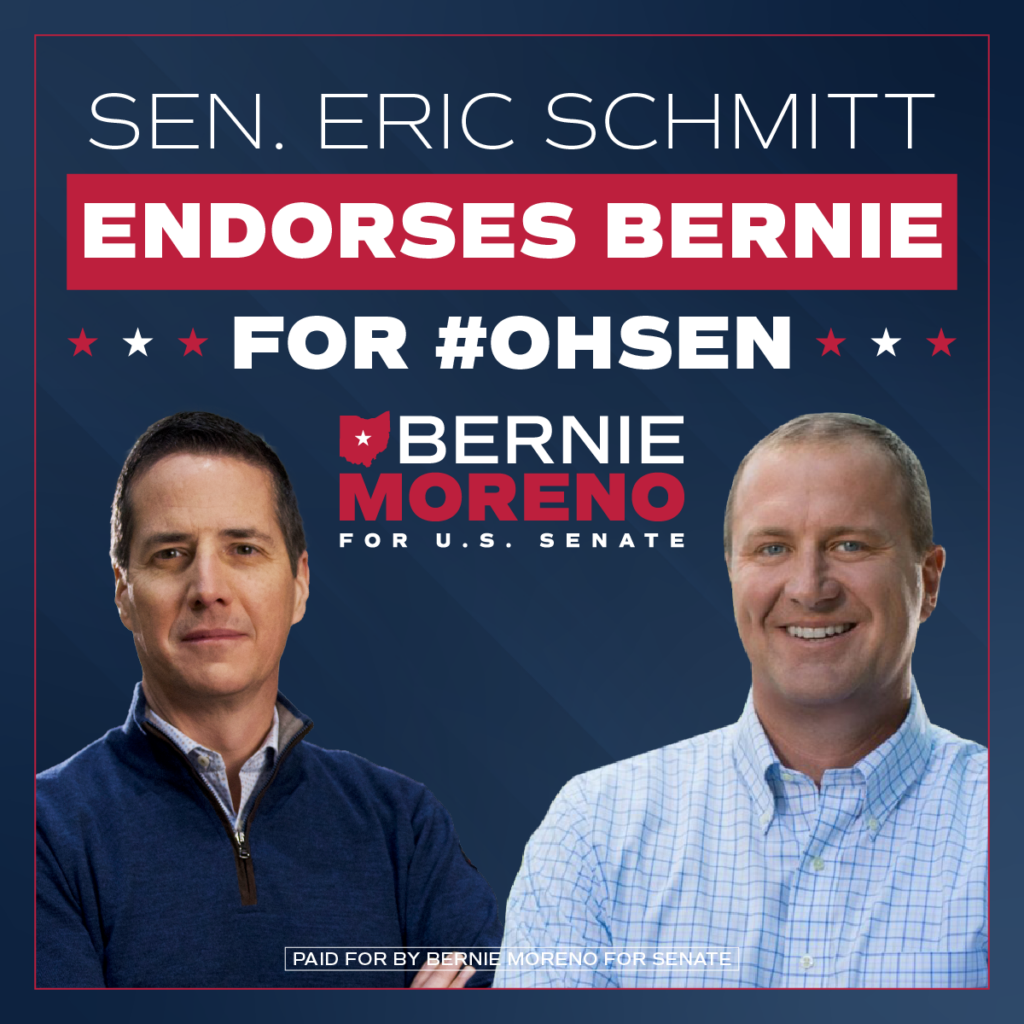 Endorsements - Bernie Moreno for U.S. Senate
